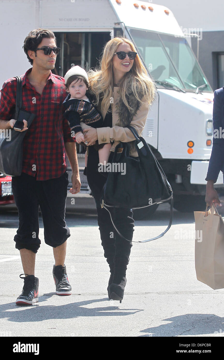 Rachel Zoe and her son Skyler out and about in West Hollywood. Los ...