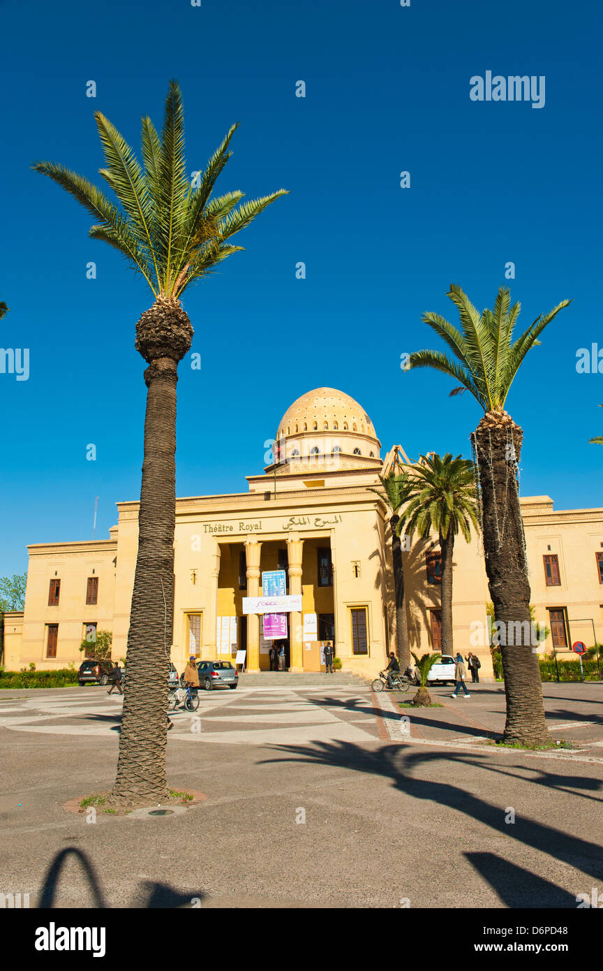 Theatre Royal (Royal Theatre), Marrakech, Morocco, North Africa, Africa ...
