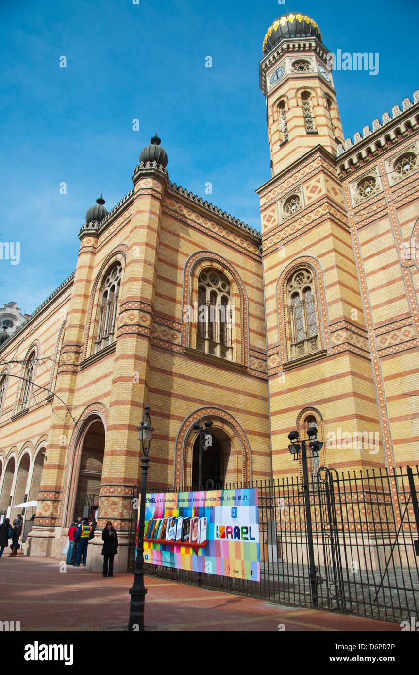 Dohany Utcai Zsinagoga the Great Synagogue (1859) Budapest Hungary ...