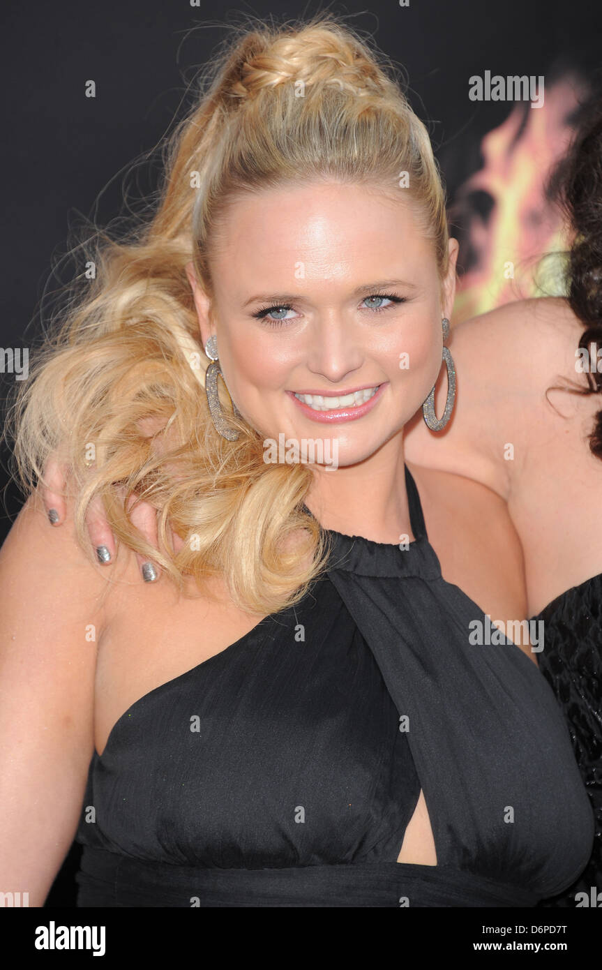 Miranda Lambert of the Pistol Annies World Premiere of 'The Hunger ...