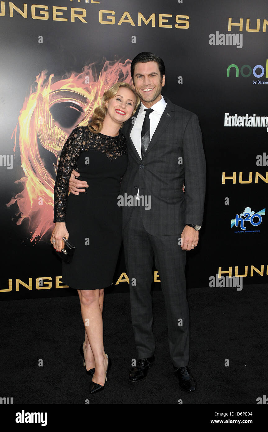 Wes Bentley World Premiere of 'THE HUNGER GAMES' held at Nokia Theatre ...