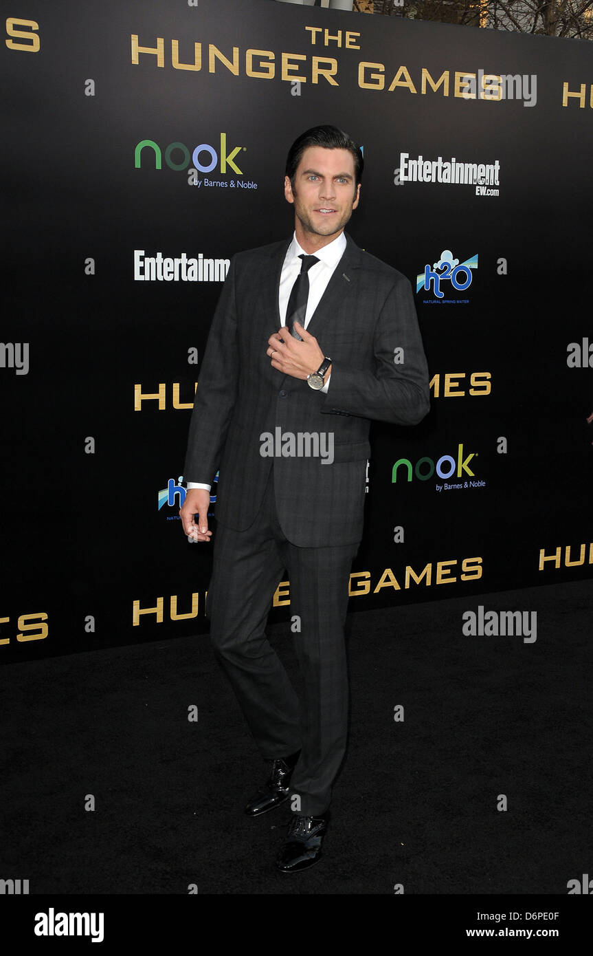 Wes Bentley World Premiere of 'THE HUNGER GAMES' held at Nokia Theatre ...