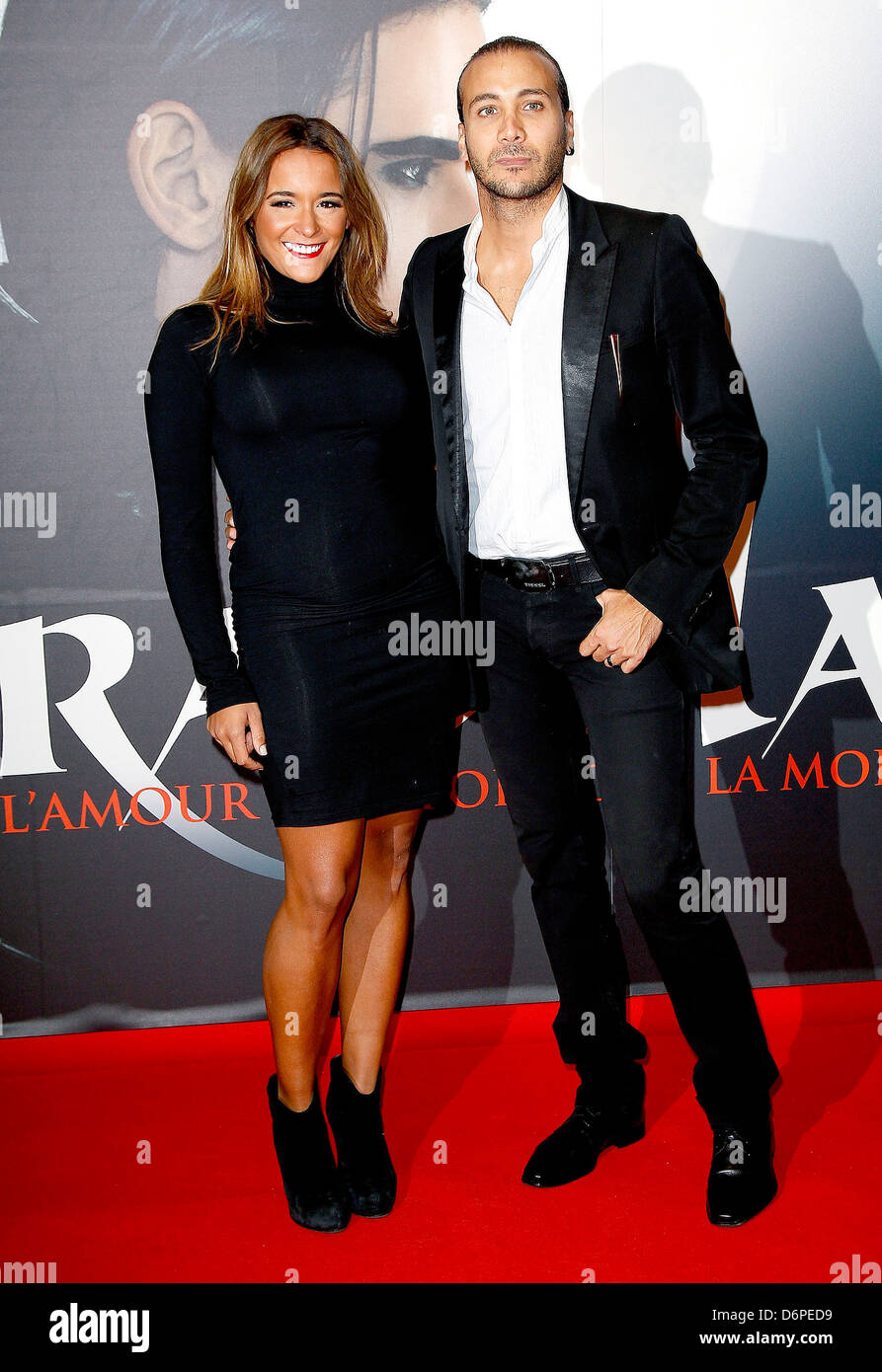 Merwan Rim and his wife Bérangère Rim Press preview of 'Dracula' the ...