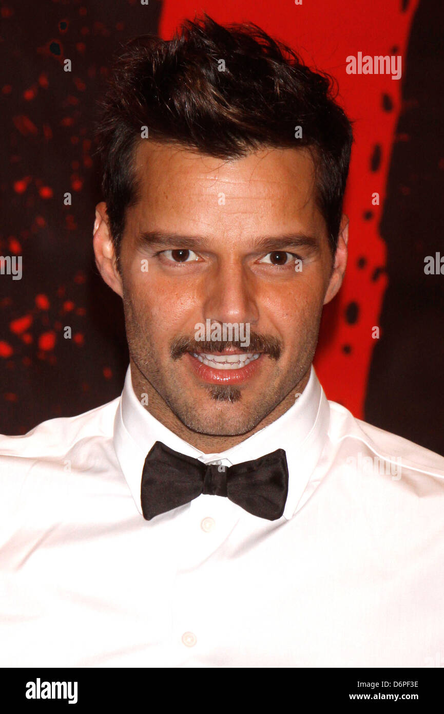Ricky Martin Press conference after the first preview performance of ...