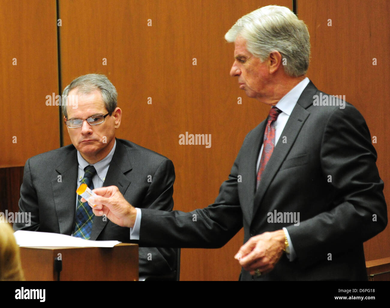 Dr. Christopher Rogers, deputy medical examiner at the Los Angeles ...