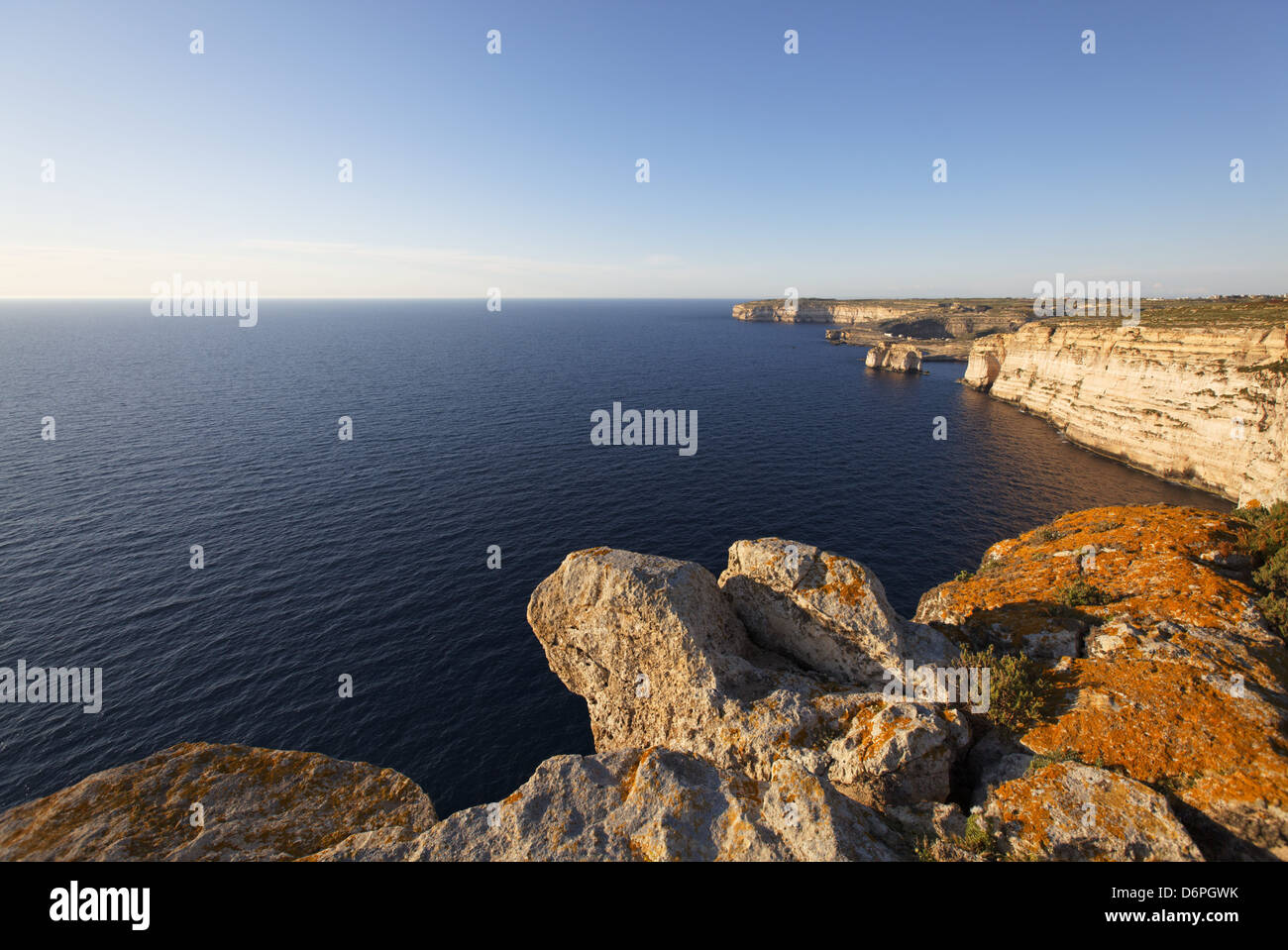 Malta gozo wardija point küste hi-res stock photography and images - Alamy