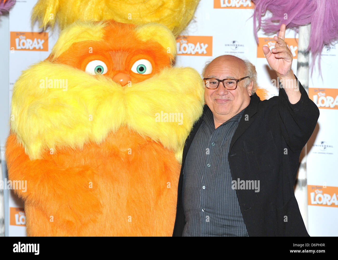 Danny DeVito The Lorax - photocall held at the Dorcester. London ...