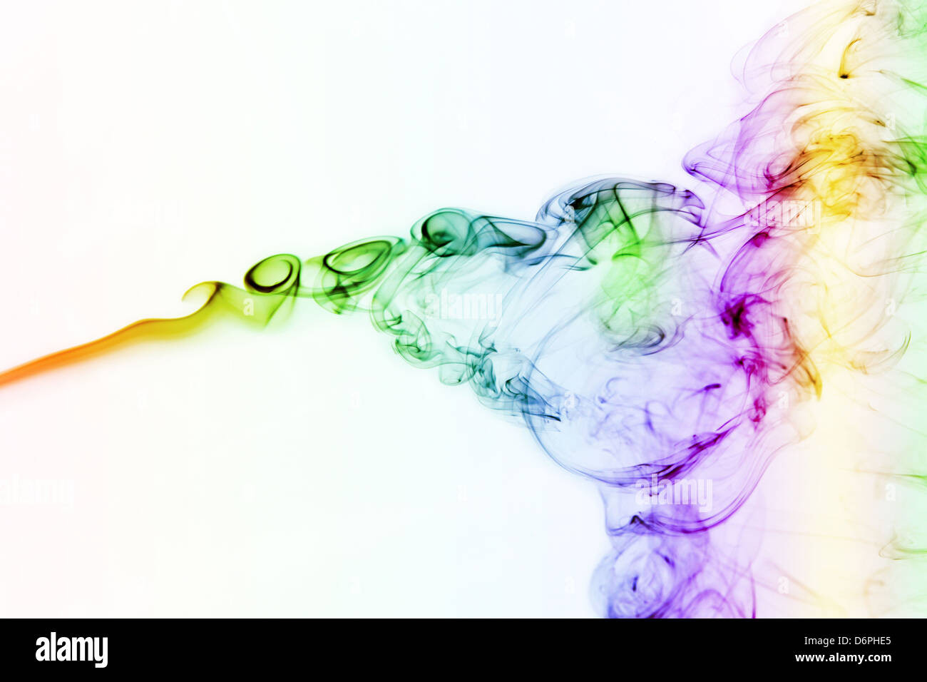 abstract colored smoke curves background Stock Photo - Alamy