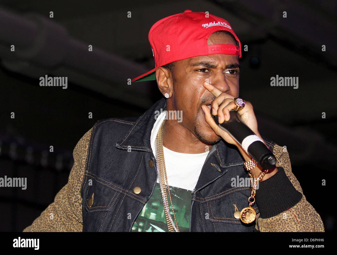 Big Sean aka Sean Michael Anderson performing GREY GOOSE ENTERTAINMENT ...