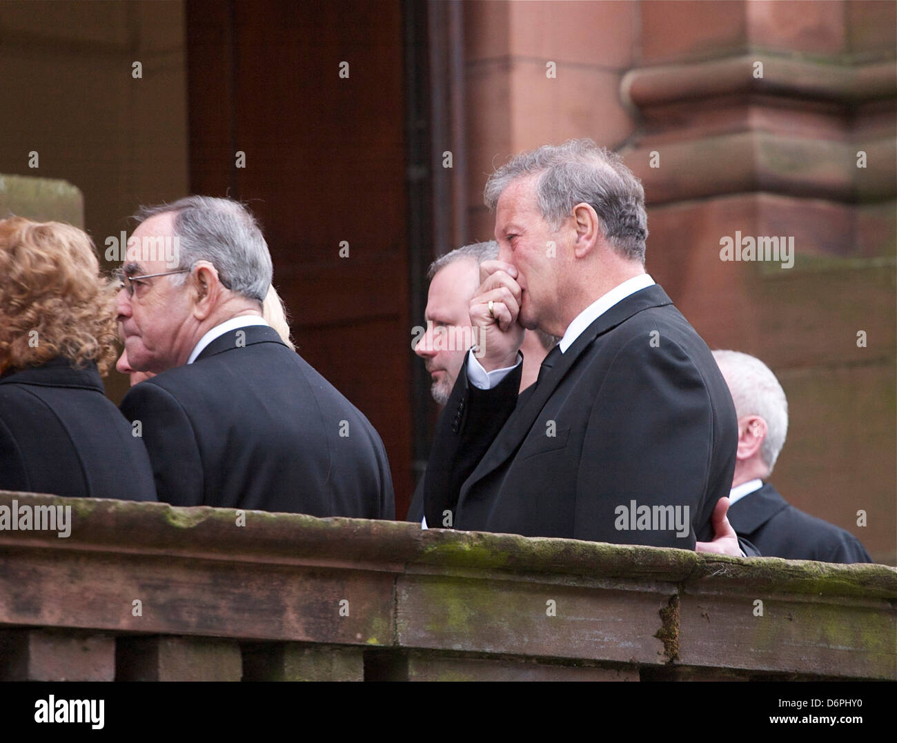Family member The funeral of Paul McBride QC, held at St Aloysius ...