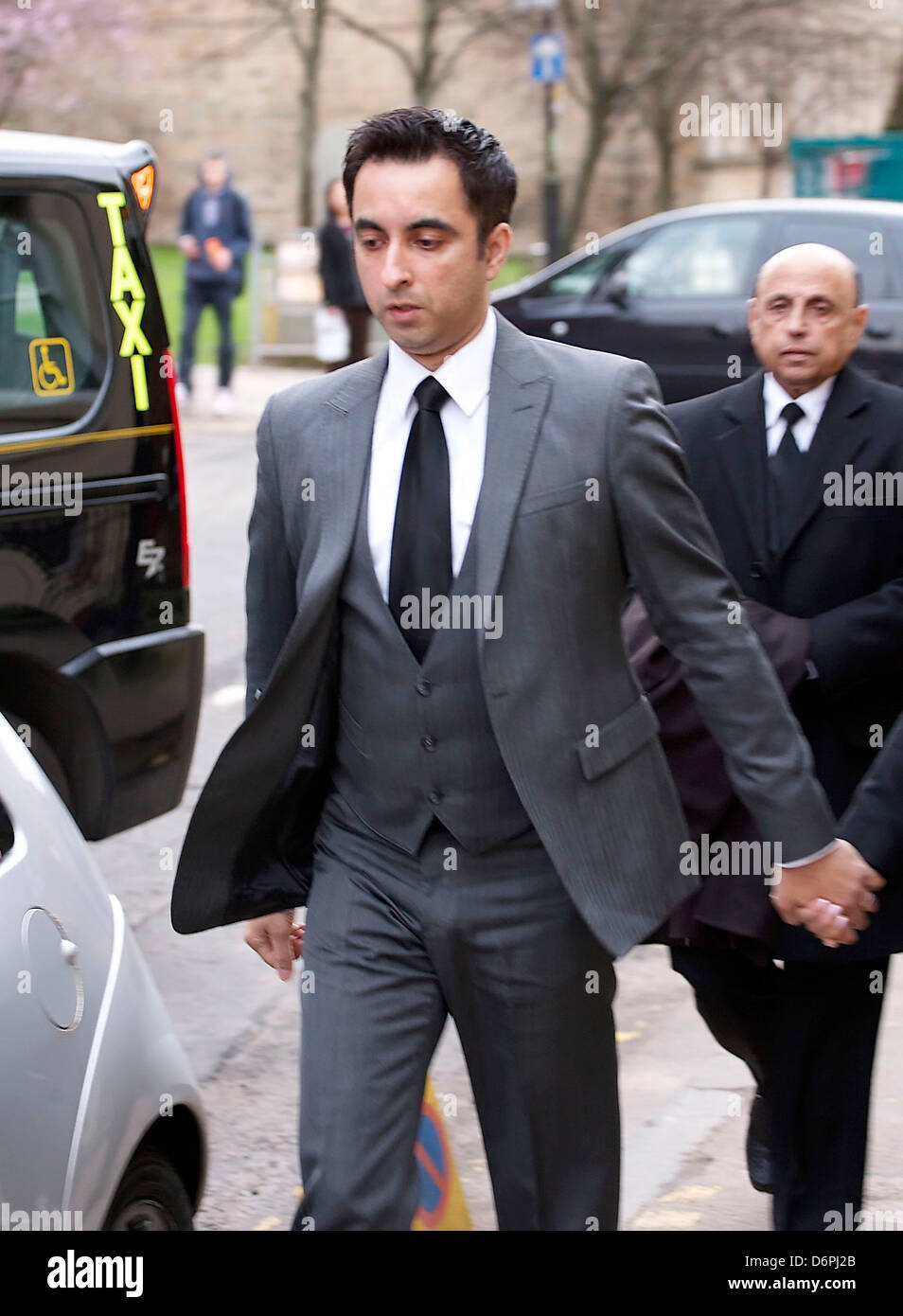 Aamer Anwar The funeral of Paul McBride QC, held at St Aloysius' Church ...