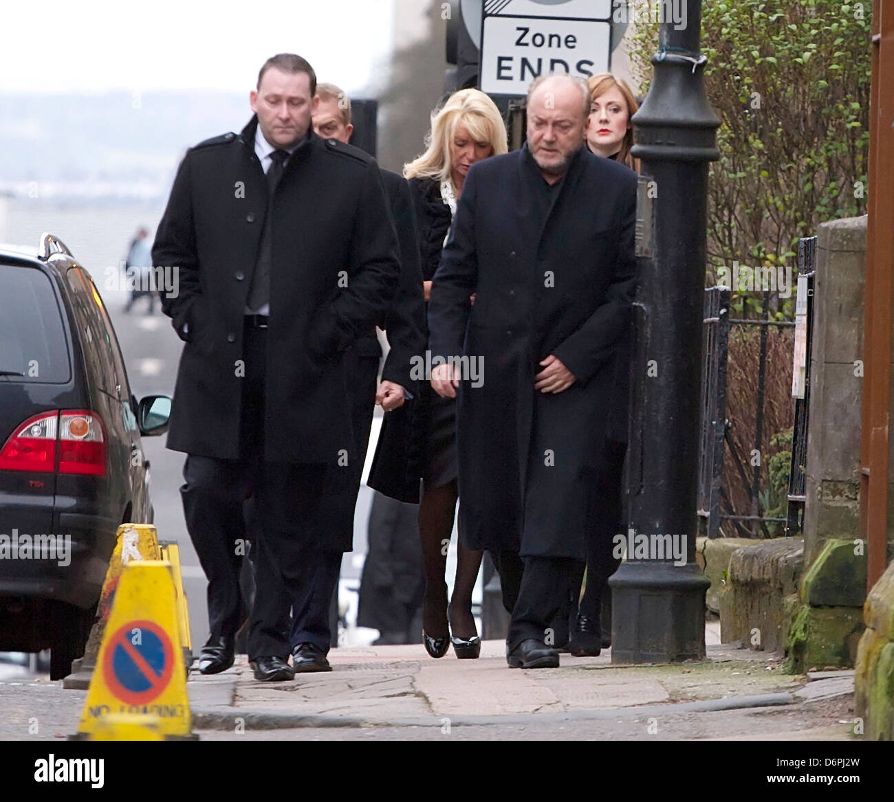 George Galloway The funeral of Paul McBride QC, held at St Aloysius ...