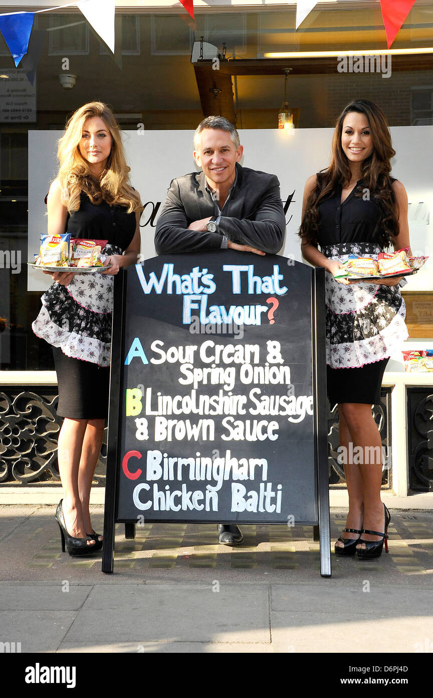 Gary Lineker unveils the mystery flavours behind Walkers 'What's the ...