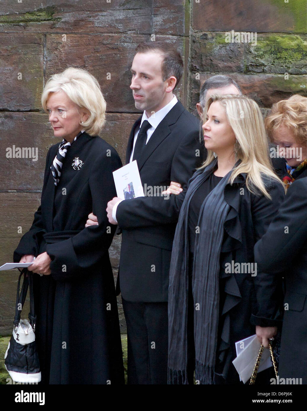 Guests The funeral of Paul McBride QC, held at St Aloysius' Church in ...