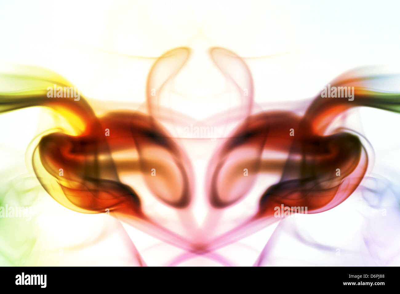 abstract colored smoke curves background Stock Photo - Alamy