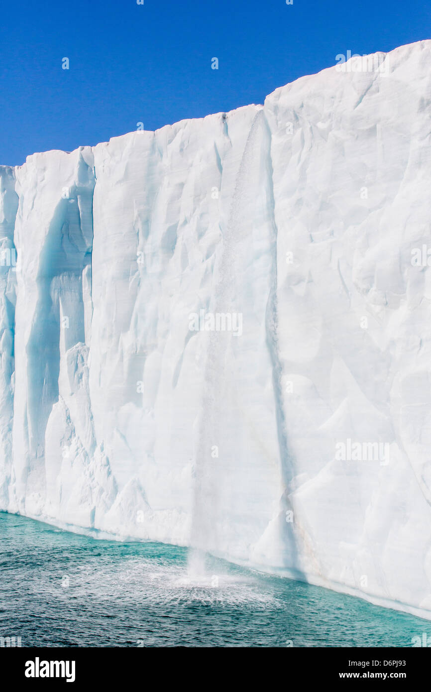 Austfonna ice cap, Nordaustlandet, Svalbard, Norway, Scandinavia ...