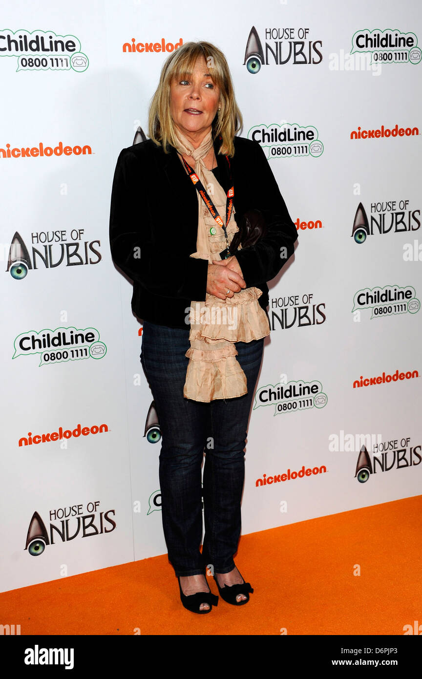 Linda Robson UK premiere of Nickelodeon TV series 'House of Anubis' at ...
