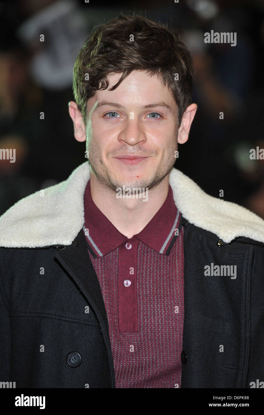 Iwan Rheon UK film premiere of 'Demons Never Die' held at the Odeon ...
