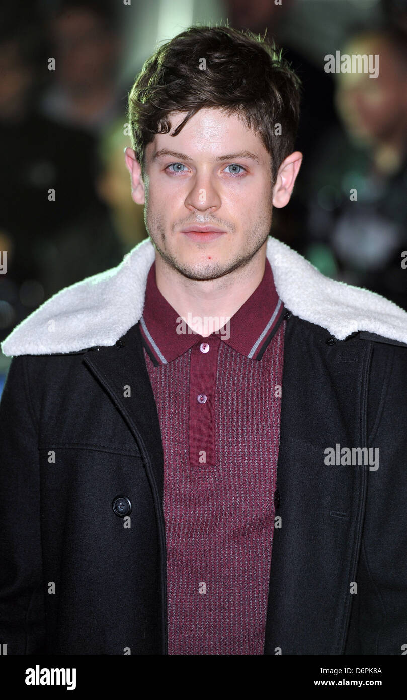 Iwan Rheon UK film premiere of 'Demons Never Die' held at the Odeon ...