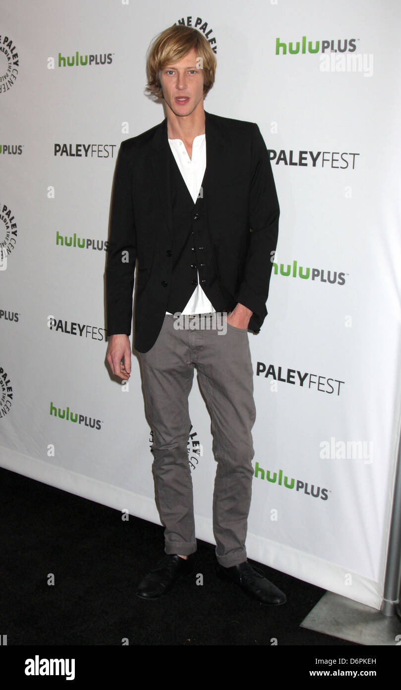 Gabriel Mann PaleyFest 2012 - 'Revenge' event at the Saban Theatre ...