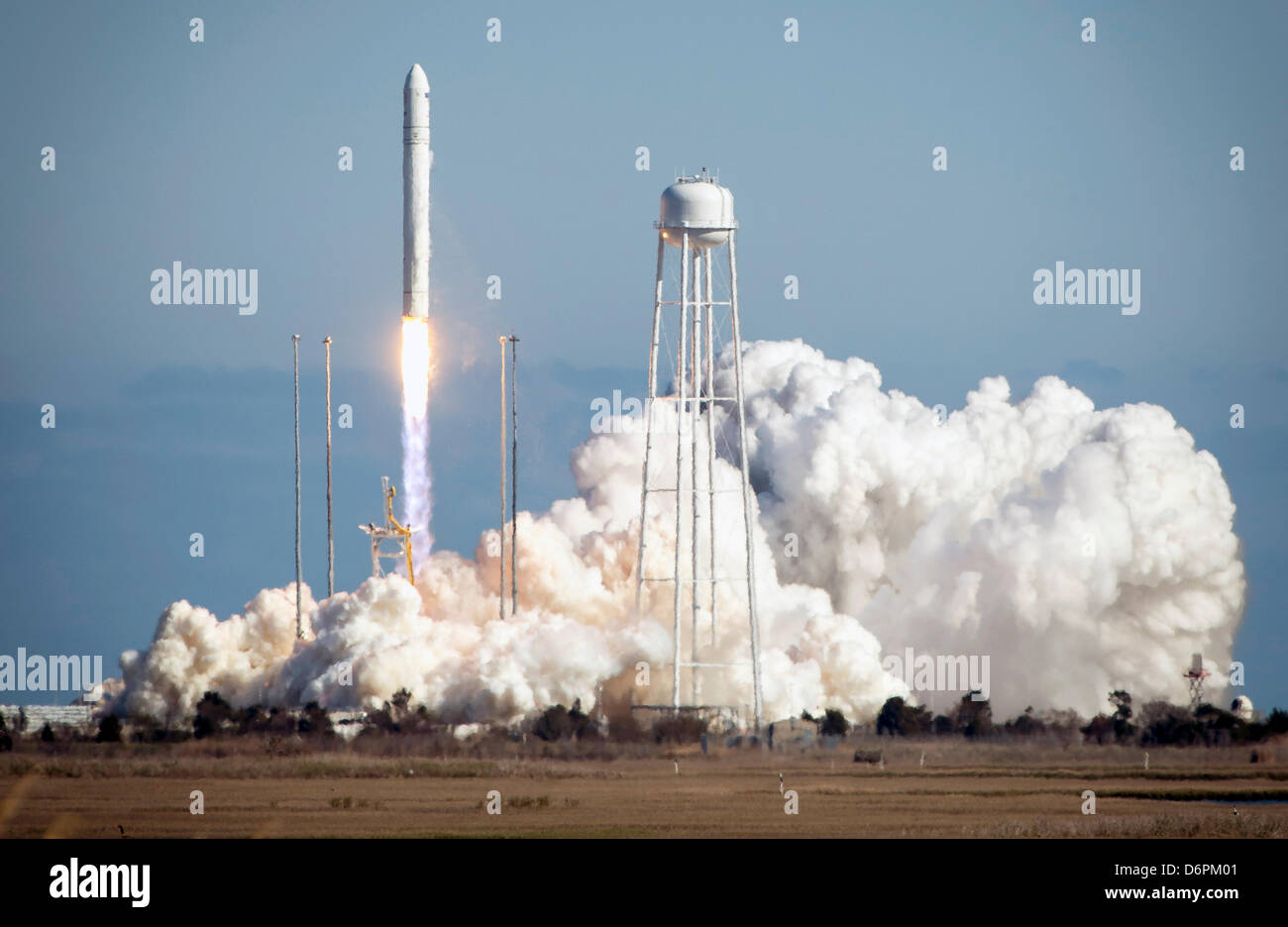 Showing Force Rocket Taking Off