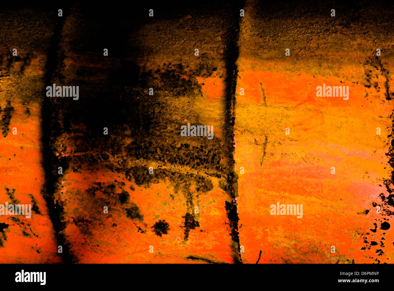 Rusty Oil Drum Stock Photo - Alamy