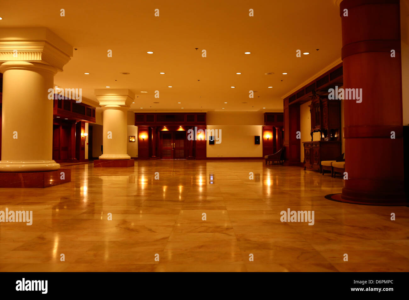Grand Hotel Lobby Stock Photo - Alamy