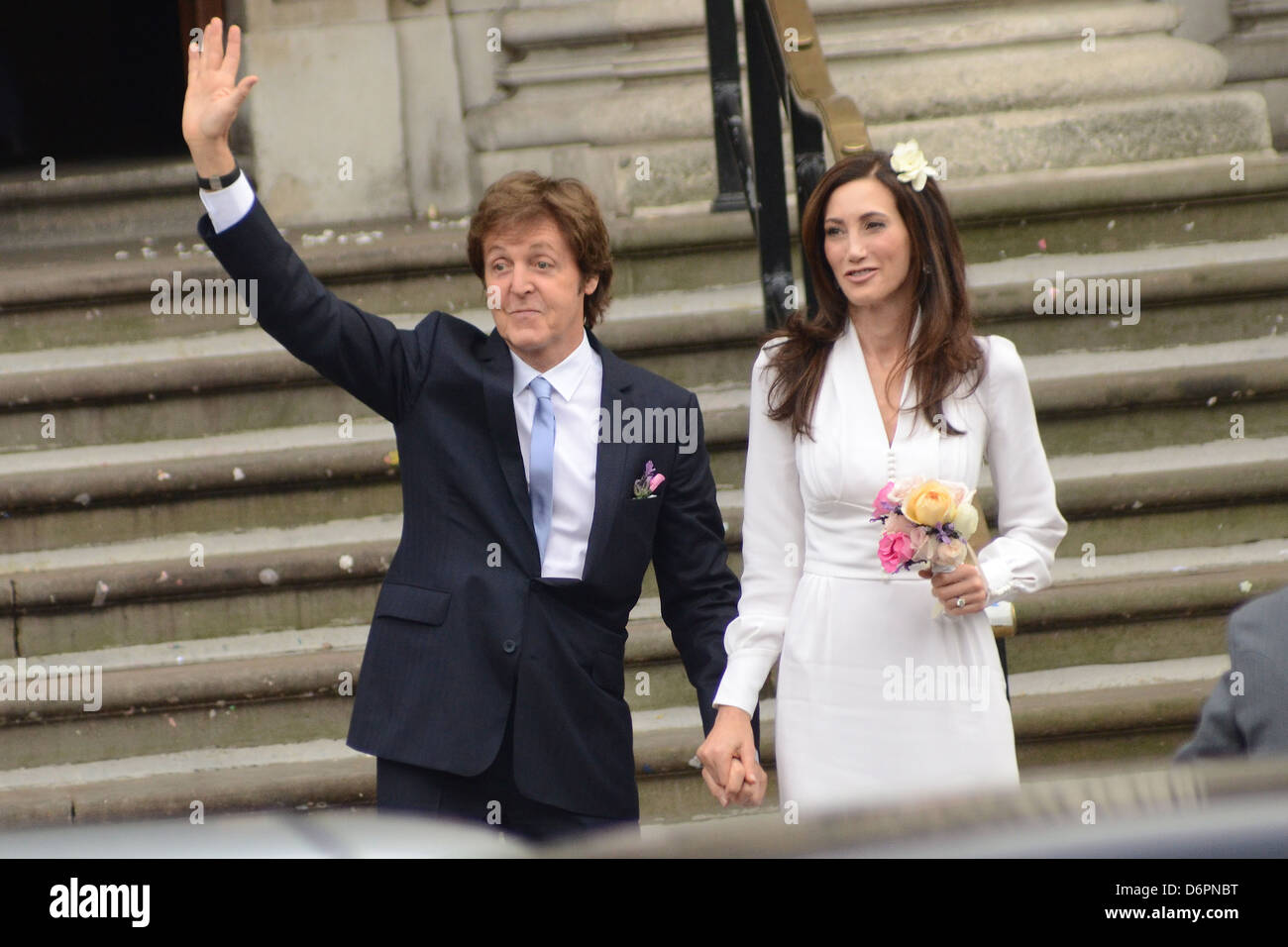 Sir Paul McCartney and Nancy Shevell The wedding of Sir Paul McCartney ...