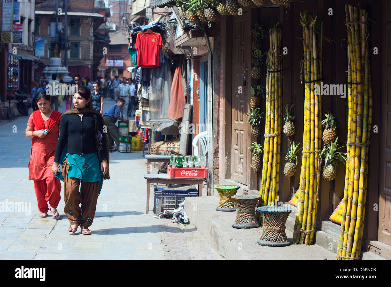 street scene, Durbar Square, Kathmandu, Nepal, Asia Stock Photo - Alamy