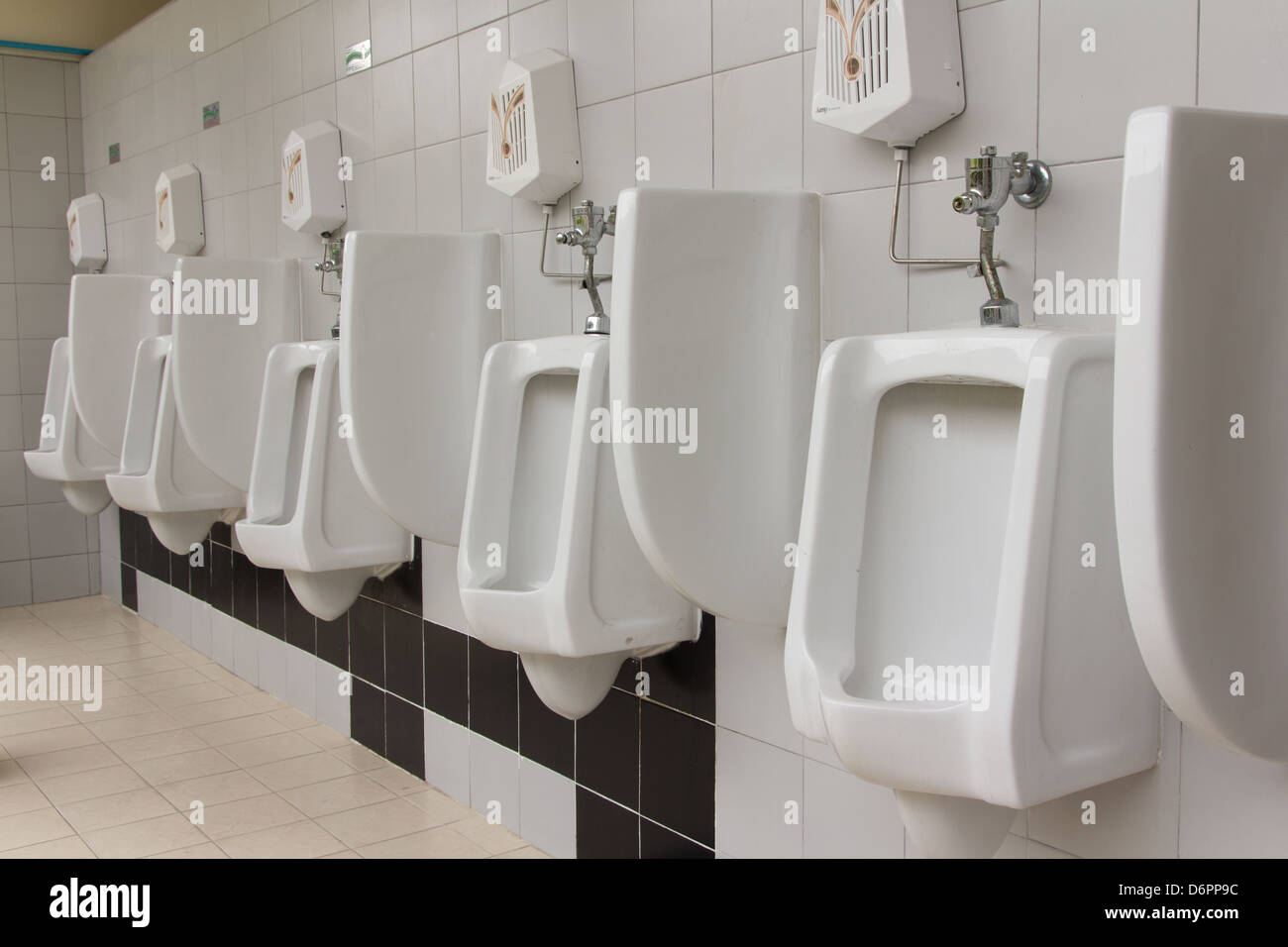 White urinal outdoor toilet Stock Photo - Alamy