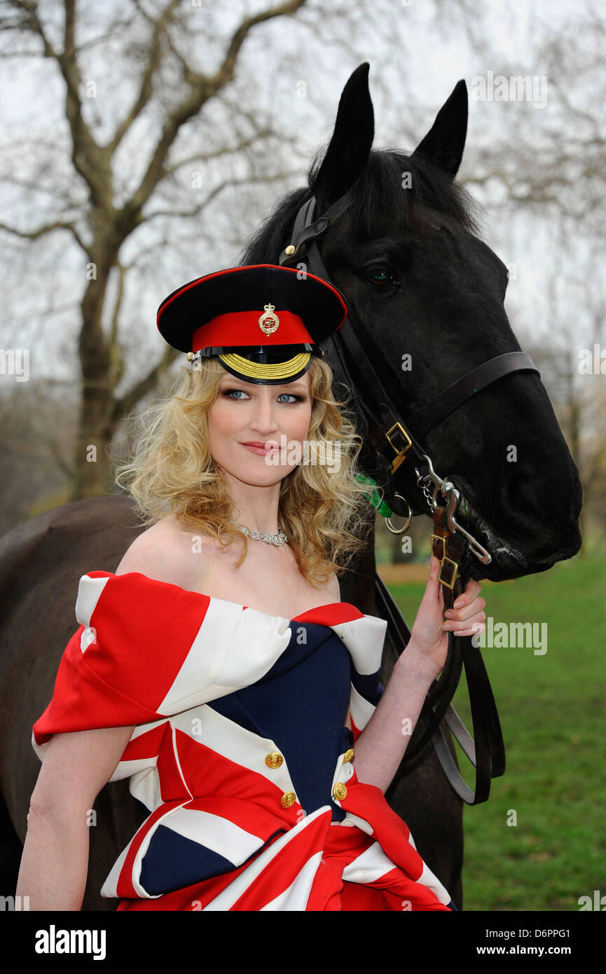 Jade Parfitt Fashion For The Brave - Photocall London, England - 11.03. ...