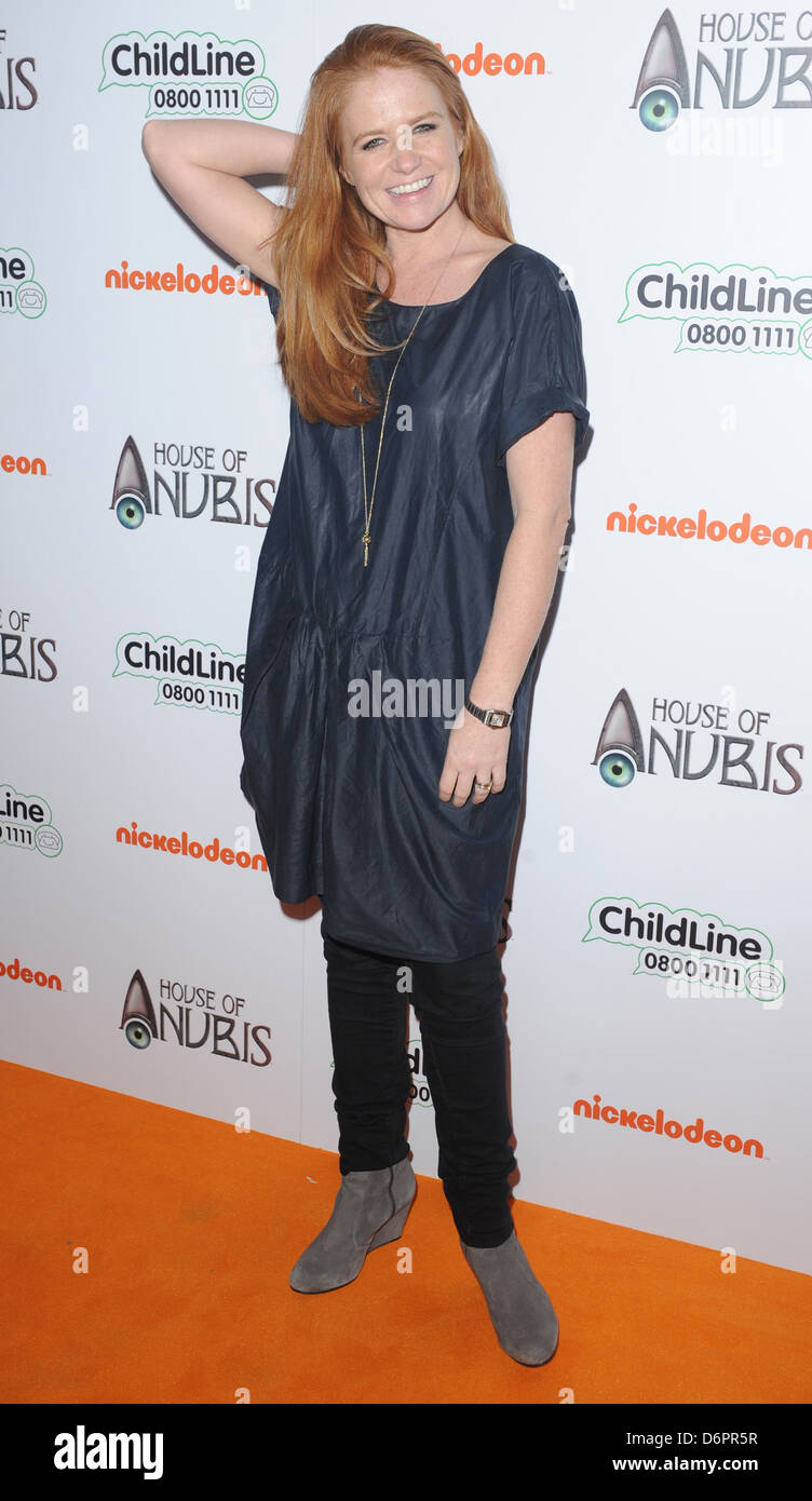 Patsy Palmer UK premiere of Nickelodeon TV series 'House of Anubis' at ...