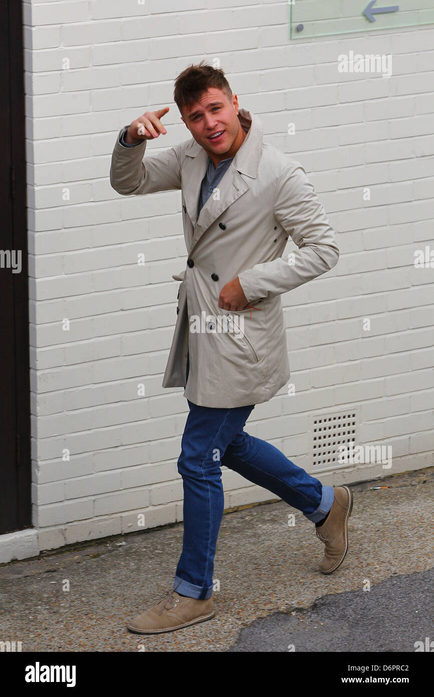 Olly Murs 'The X Factor' presenters arrive at the show's studios ahead ...