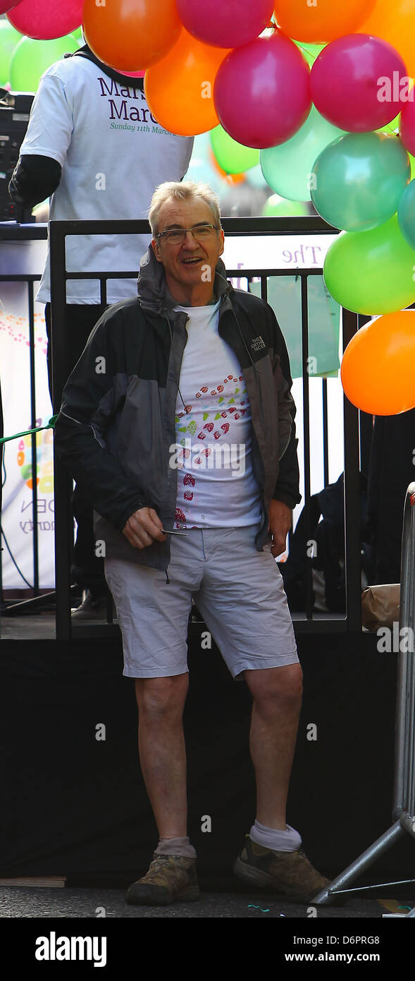 Larry Lamb starts the Marsden March, the fun 14-mile walk from The ...