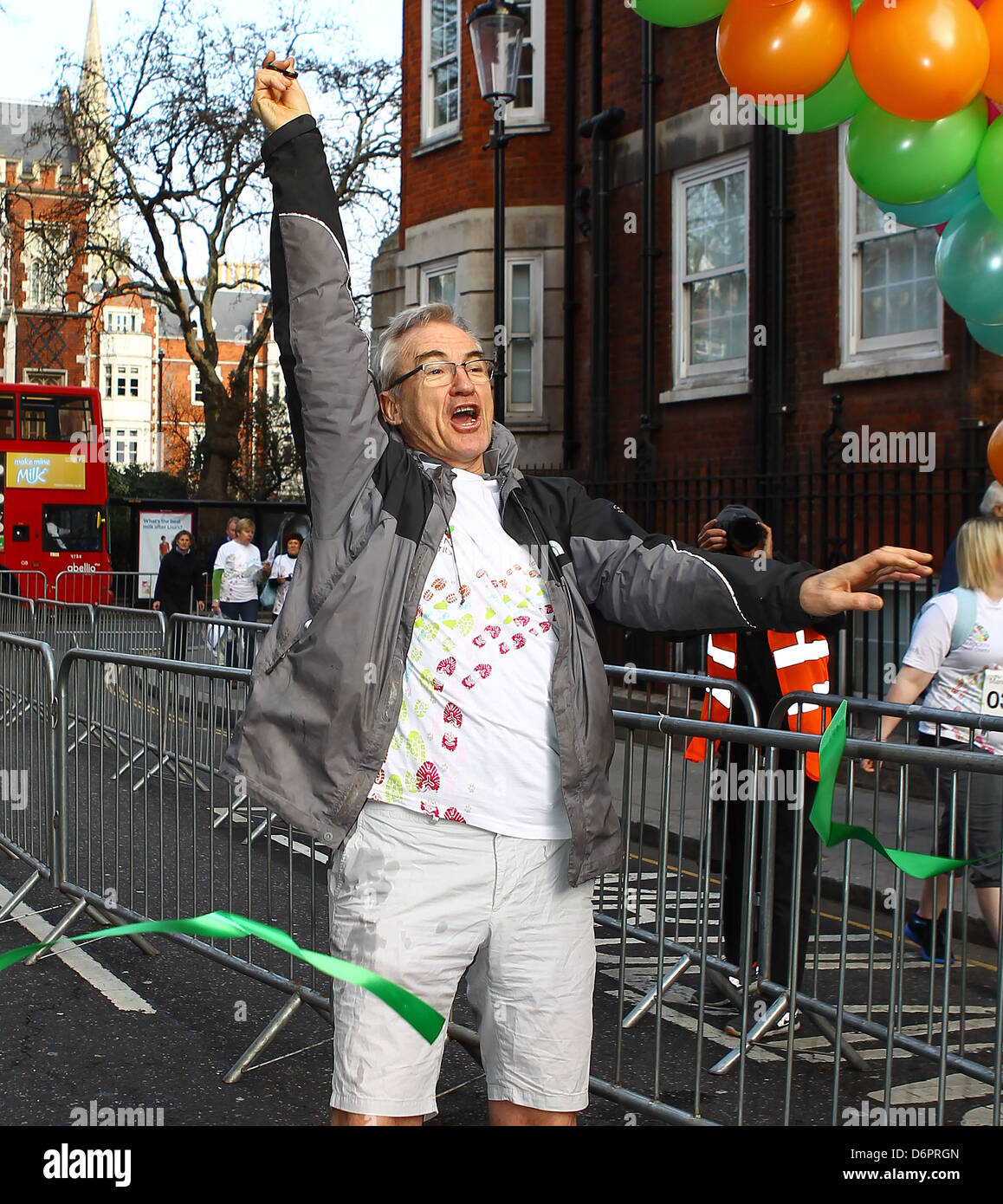 Larry Lamb starts the Marsden March, the fun 14-mile walk from The ...