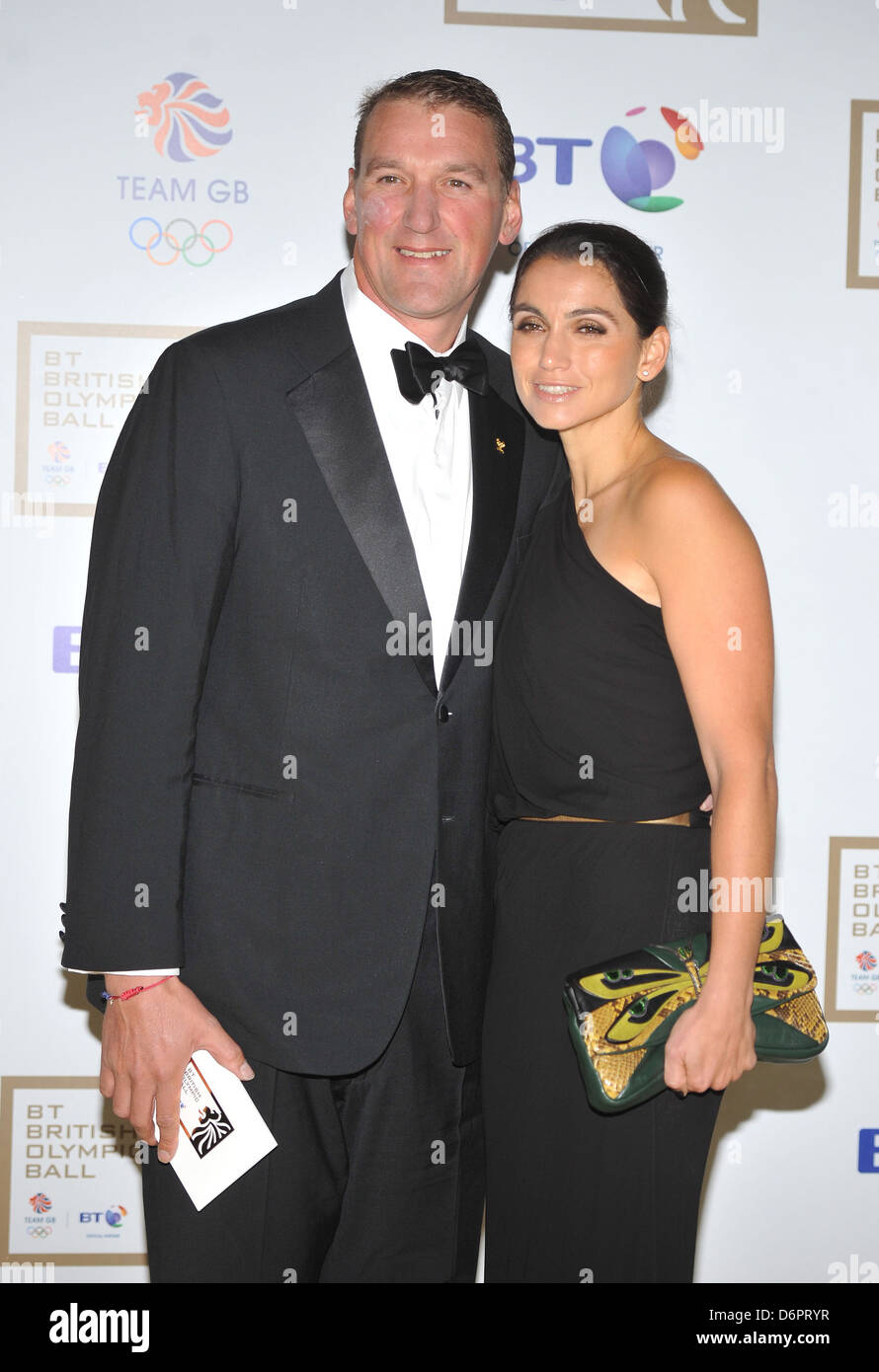Matthew Pinsent BT Olympic Ball held at Olympia - Arrivals. London ...