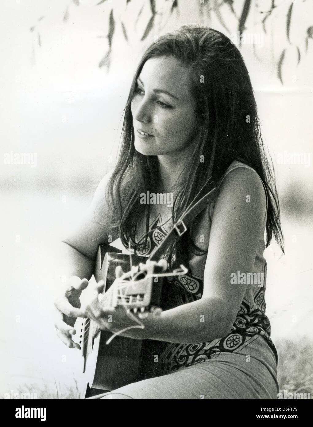 JULIE FELIX promotional photo of US folk singer about 1967 Stock Photo ...