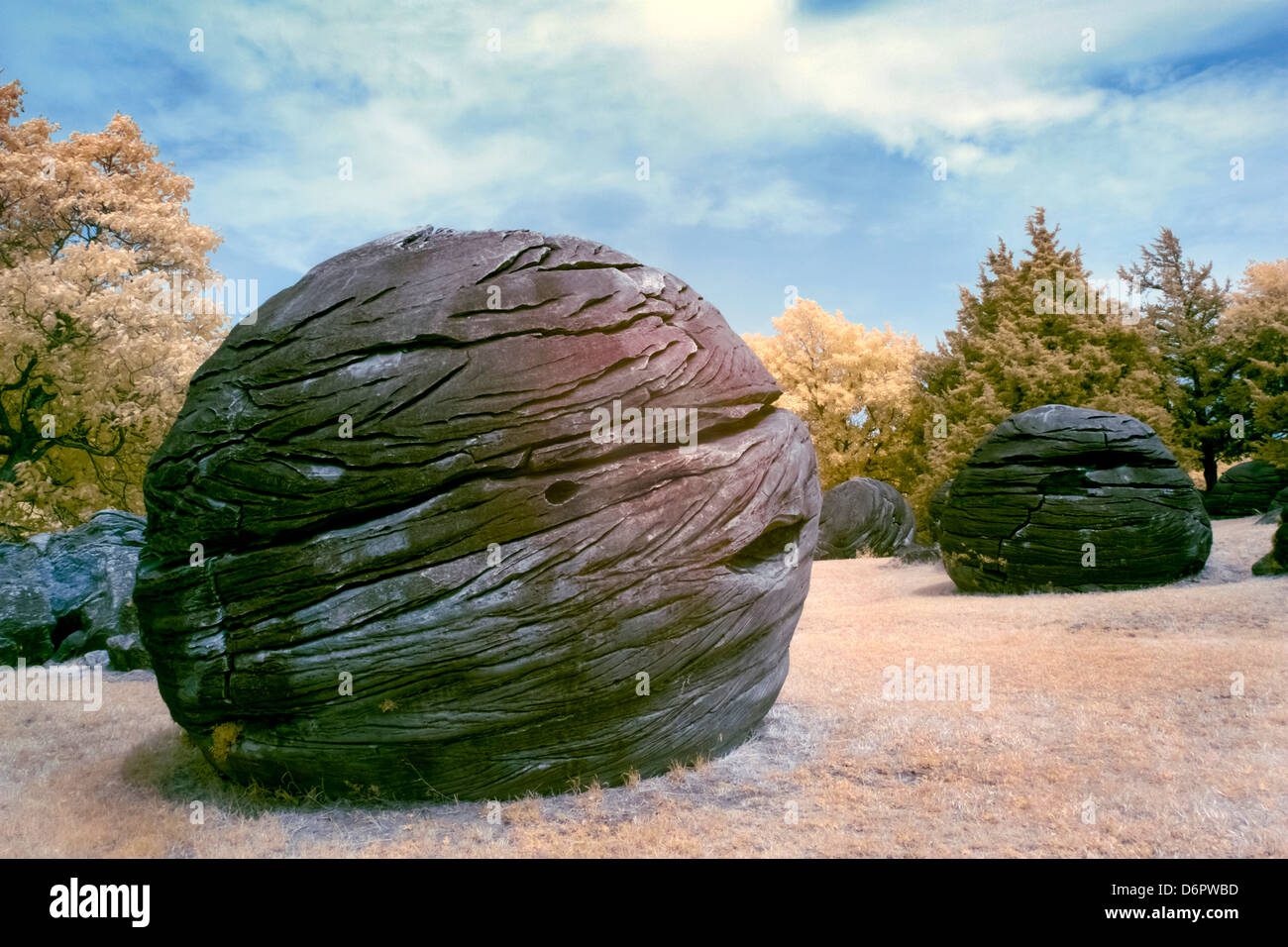 Concretions in sandstone hi-res stock photography and images - Alamy