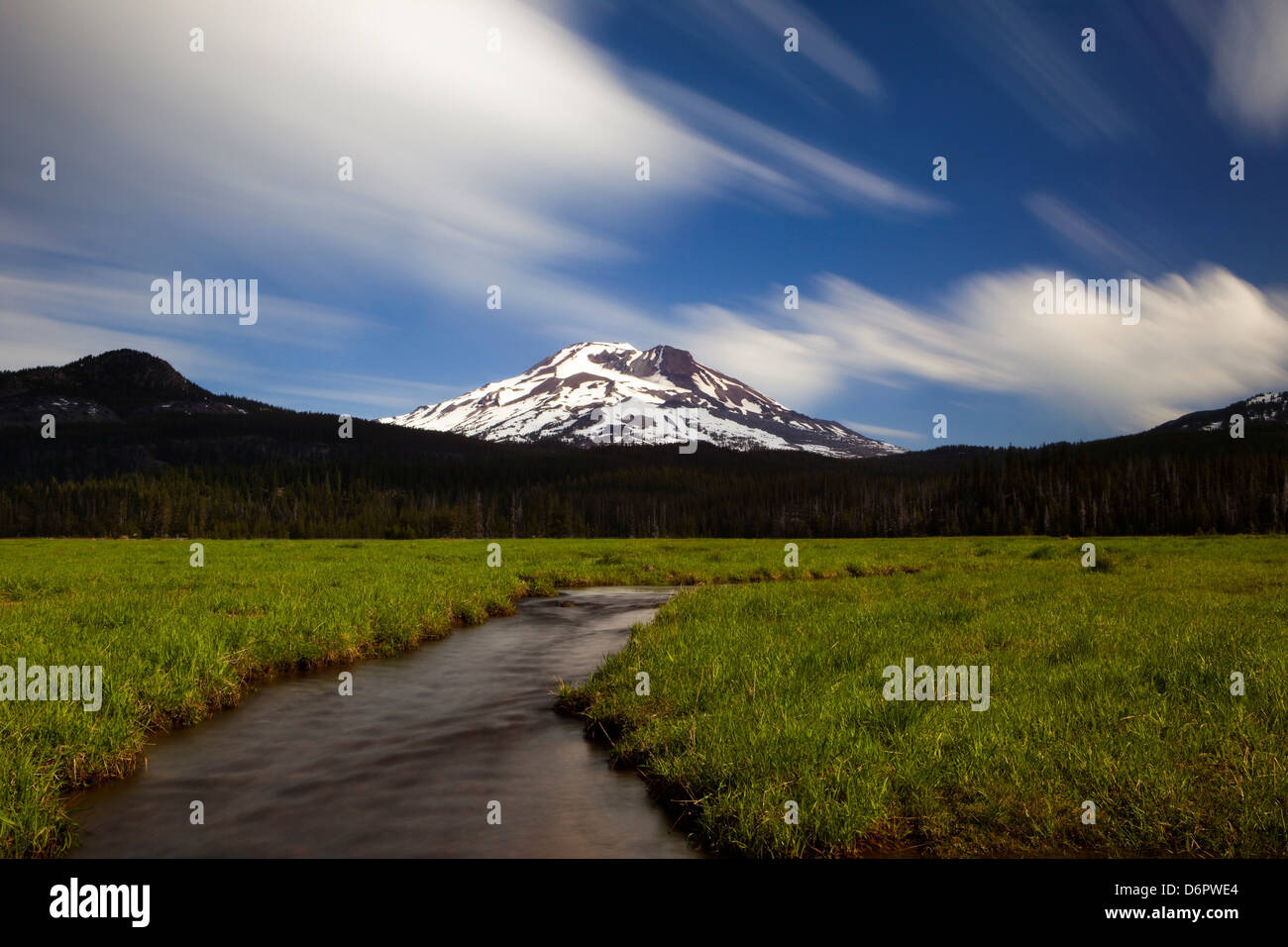 USA, Oregon, Deschutes National Forest, Oregon Cascade Range Stock ...