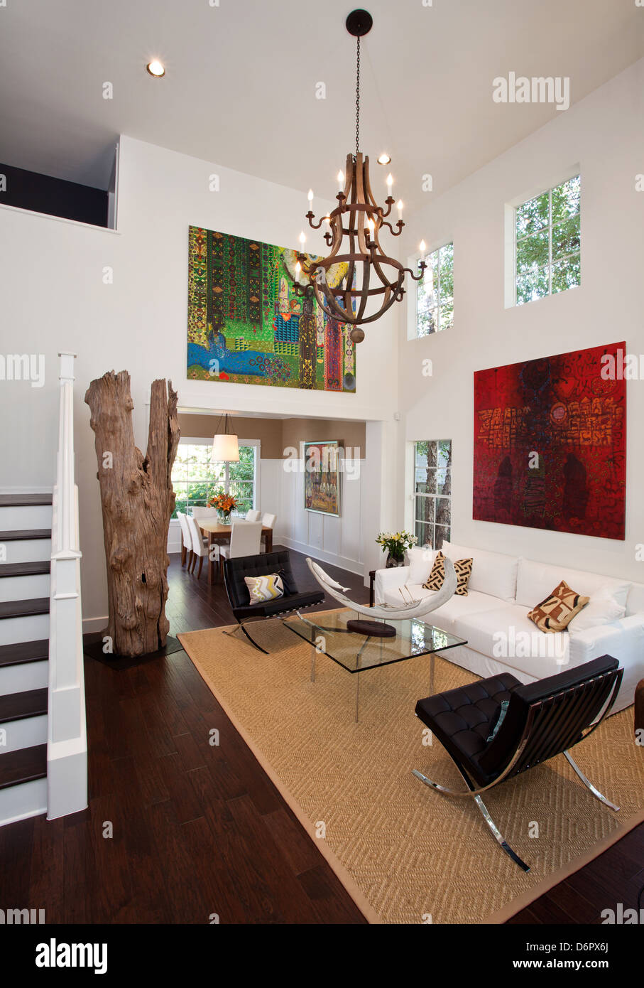 private residence interior exterior real estate custom home interior ...