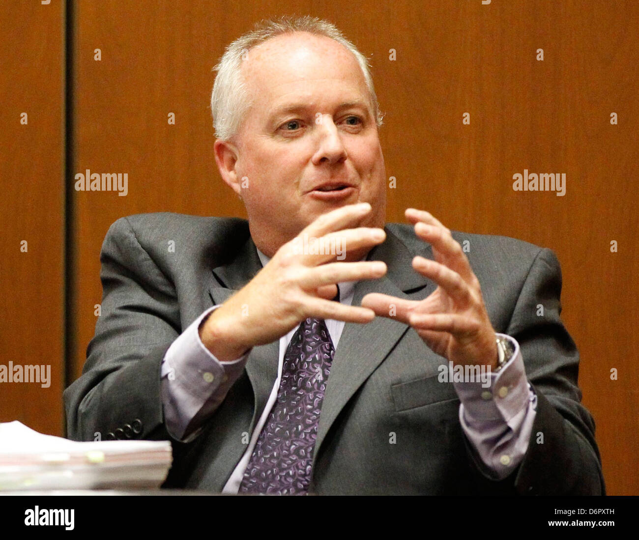 Dan Anderson, toxicologist with the Los Angeles County Coroners office ...