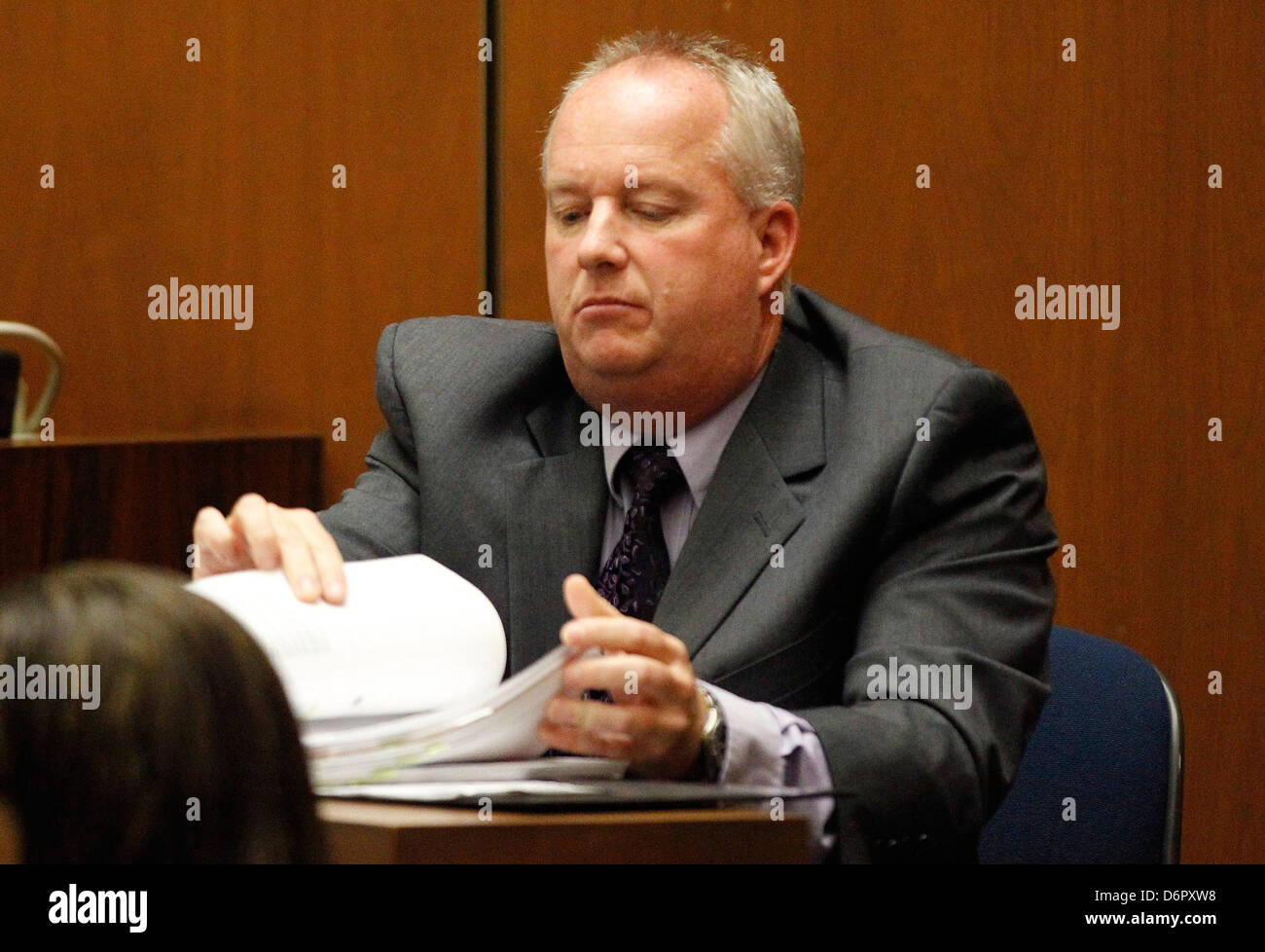 Dan Anderson, toxicologist with the Los Angeles County Coroners office ...