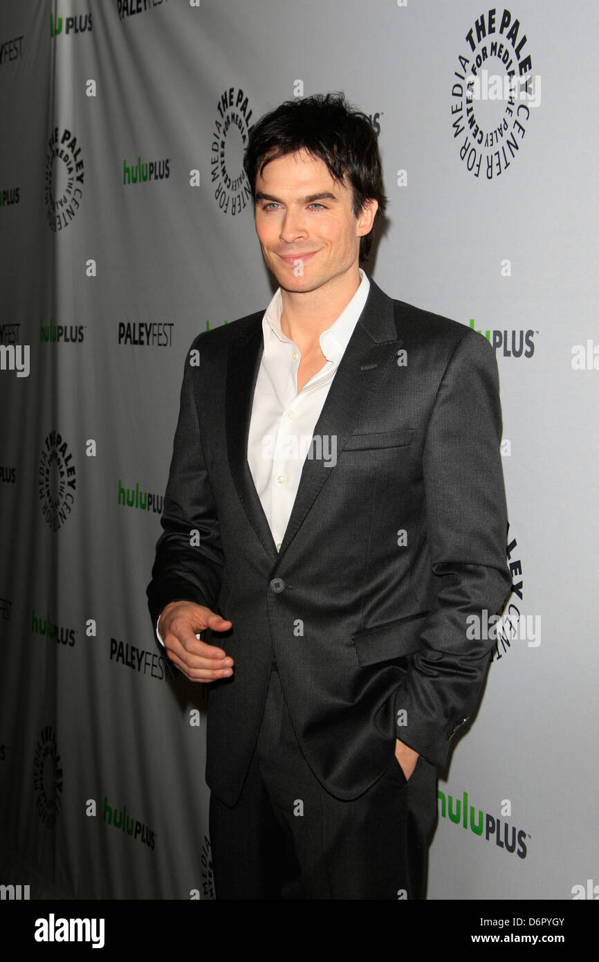 Ian Somerhalder at The Paley Center For Media's PaleyFest 2012 honoring ...