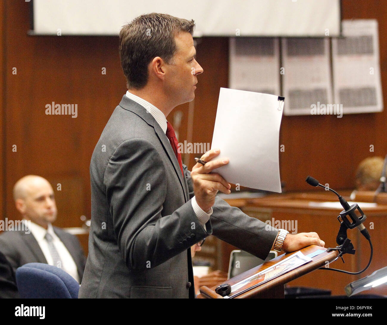 Deputy District Attorney David Walgren questions Los Angeles County ...