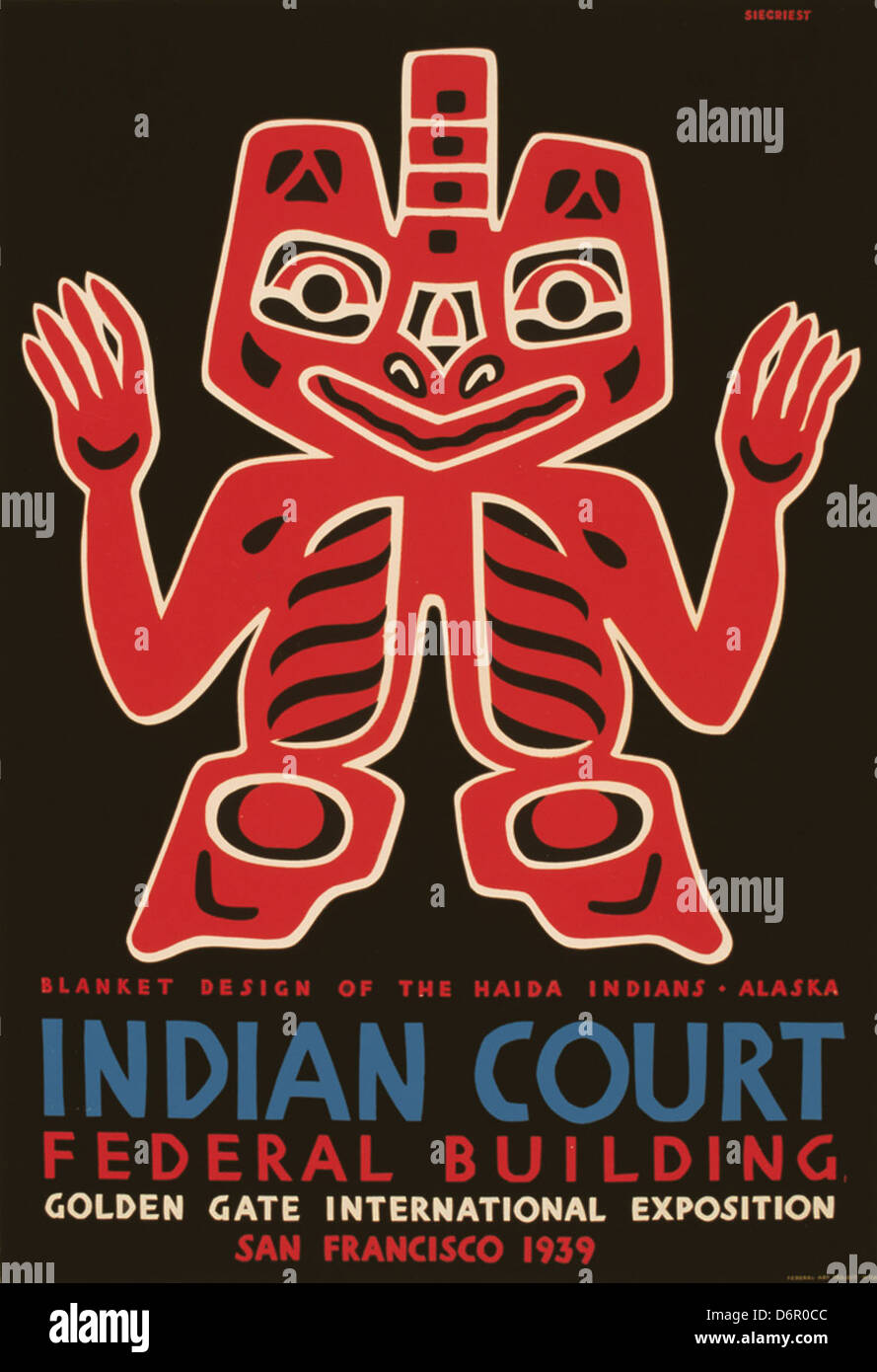 Blanket design of the haida indians hi-res stock photography and images ...