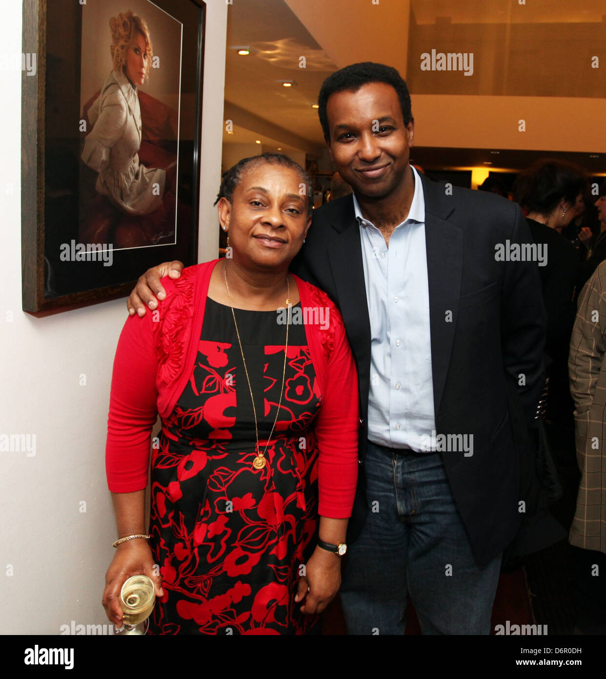 Doreen Lawrence, Rageh Omaar In aid of The Stephen Lawrence Charitable ...