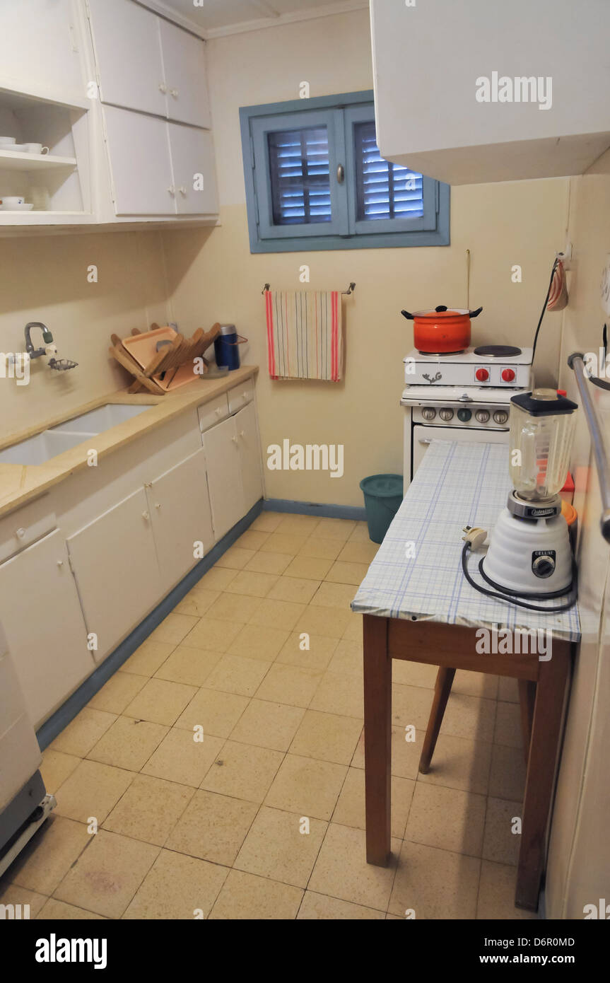 Israel, Negev desert, Kibbutz Sde Boker, Interior of Ben-Gurion Desert Home Stock Photo - Alamy