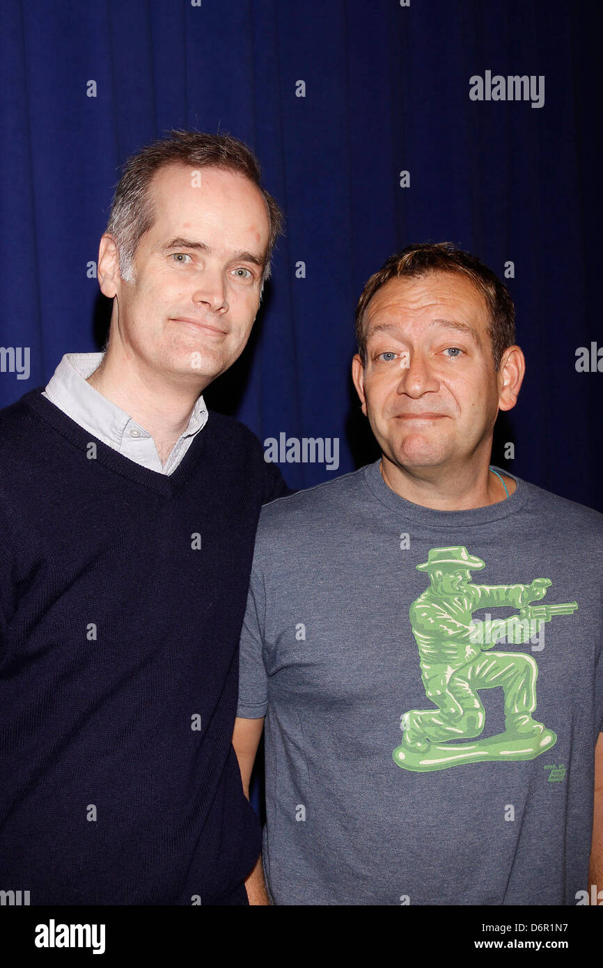 Jack Cummings III and Michael John LaChiusa Press rehearsal for the ...
