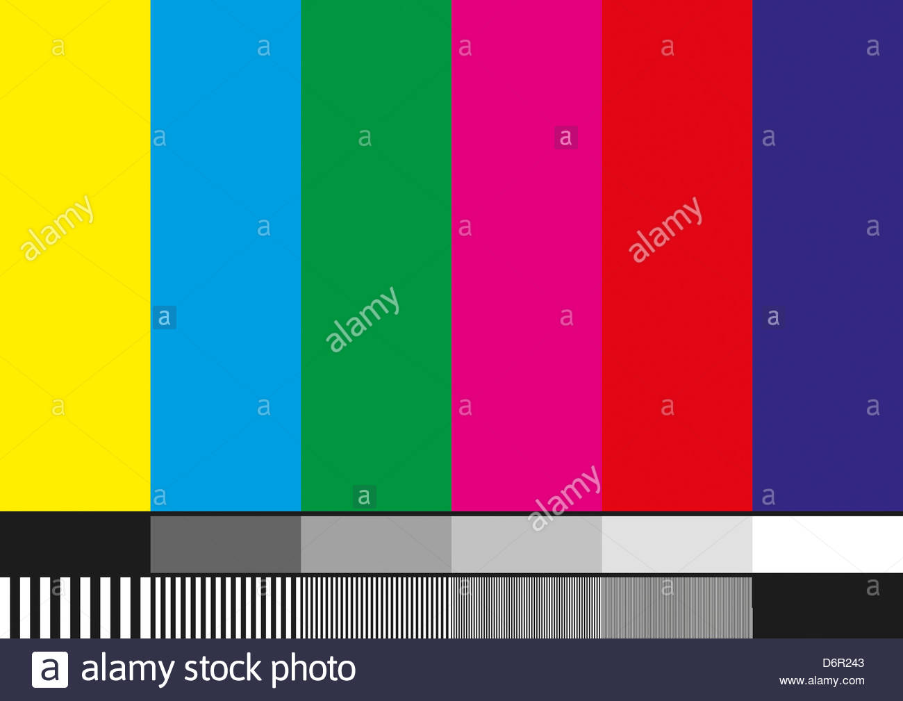 Broadcast Screen Test High Resolution Stock Photography and Images - Alamy