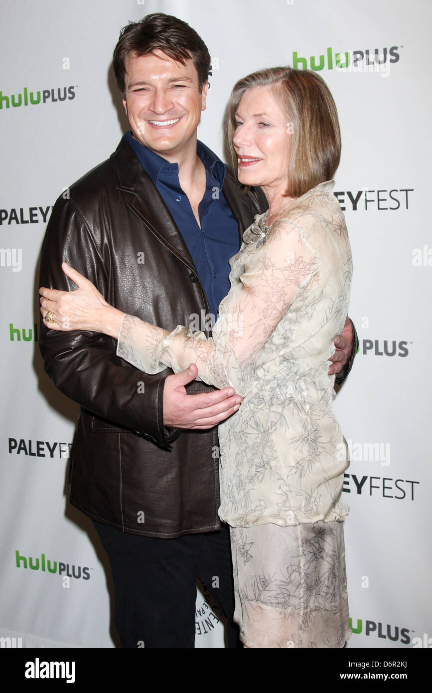 Nathan fillion and susan sullivan hi-res stock photography and images ...